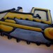 BULLDOZER SUGAR COOKIES, 12 Decorated Sugar Cookie Favors - Etsy