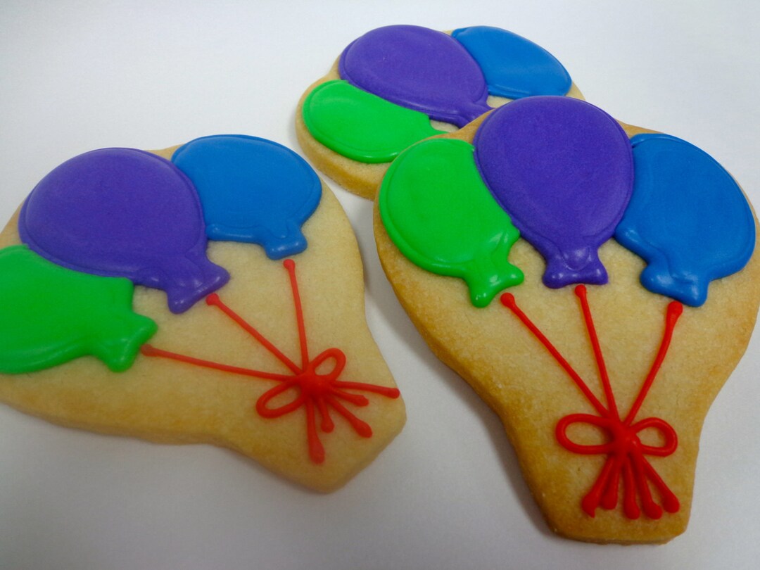 BUNCHA BALLOONS Sugar Cookie Party Favors, 1 Dozen - Etsy