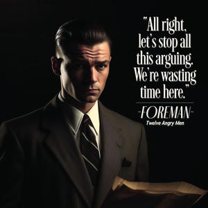 12 Angry Men Teaching Bundle | Printable Quote Posters + Tone & Theme ...