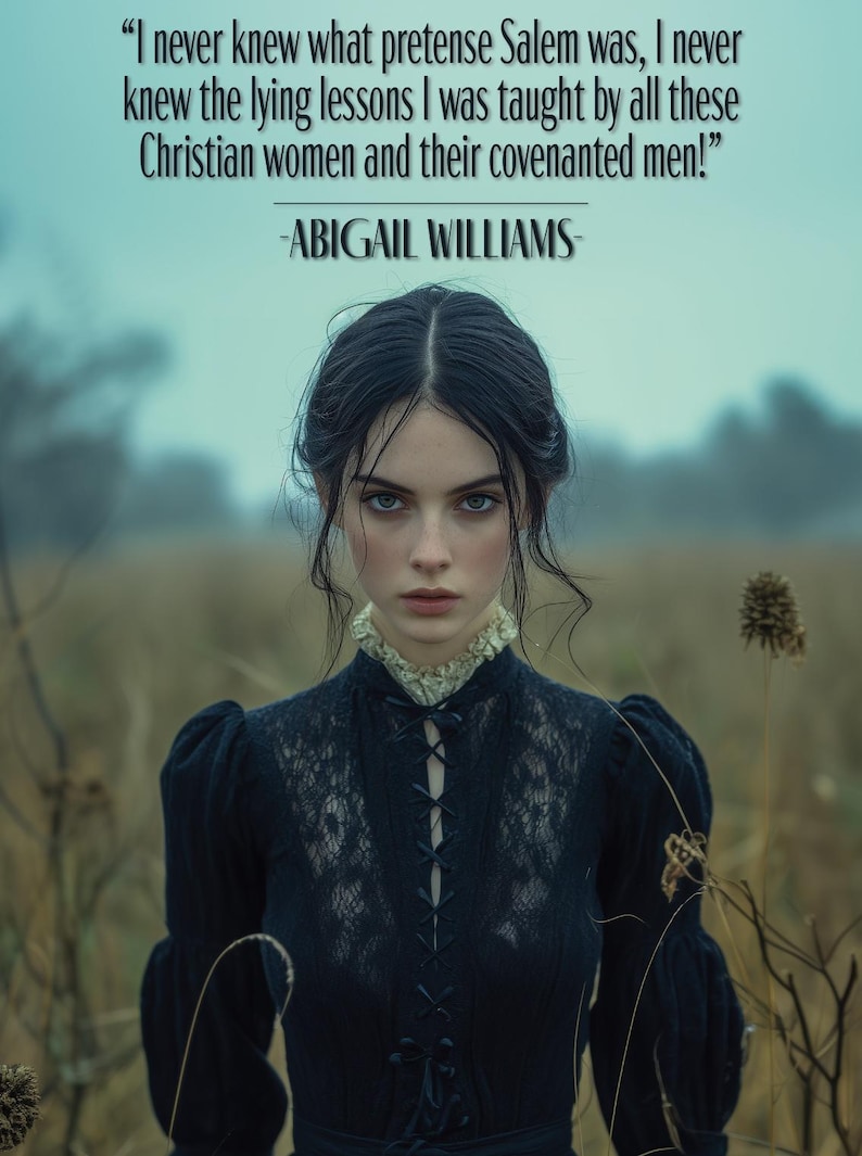 The Crucible Character Portraits: Classroom Decor & Activity (digital ...