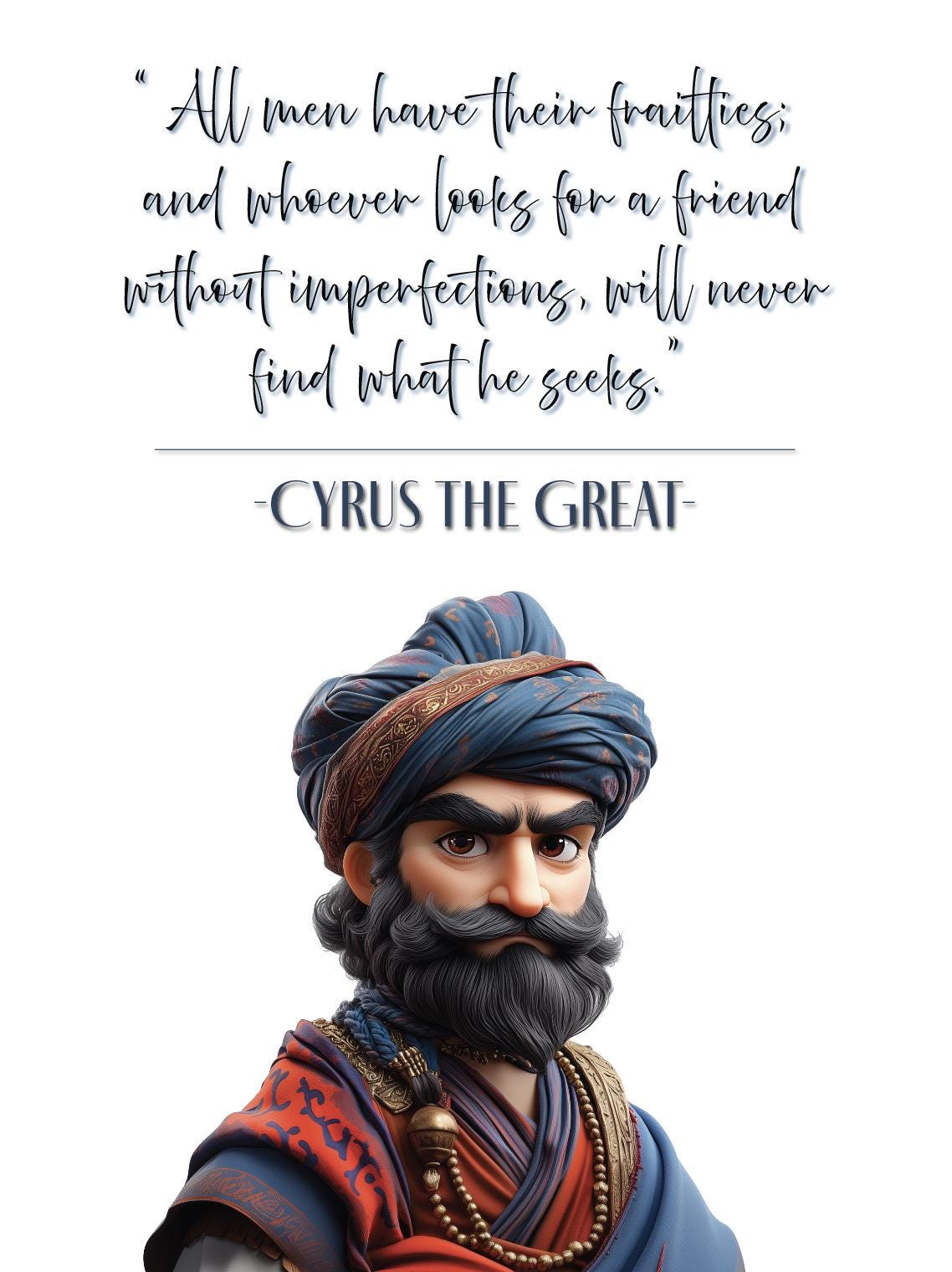 10 Vibrant Caricature Portraits of Influential World History Figures ...