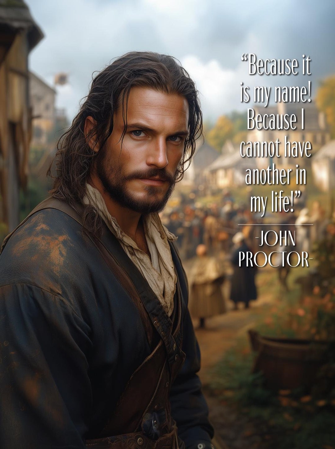 The Crucible Character Portraits: Classroom Decor & Activity (digital ...