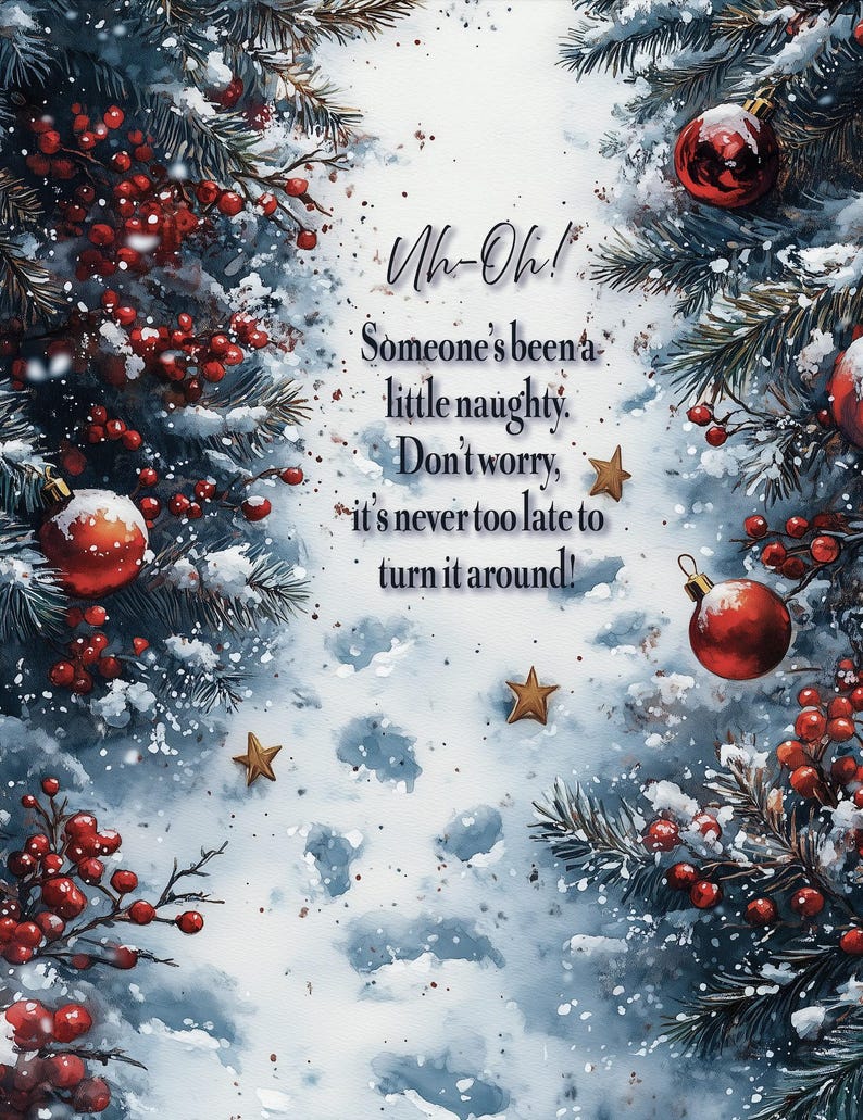 Festive Christmas Elf Notes Collection – 8 Printable Holiday Challenges ...