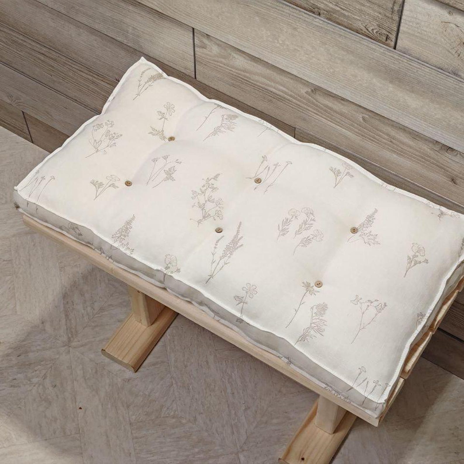 Custom Bench Cushion - Indoor & Outdoor Seat Pad - Window Seat Cushion ...