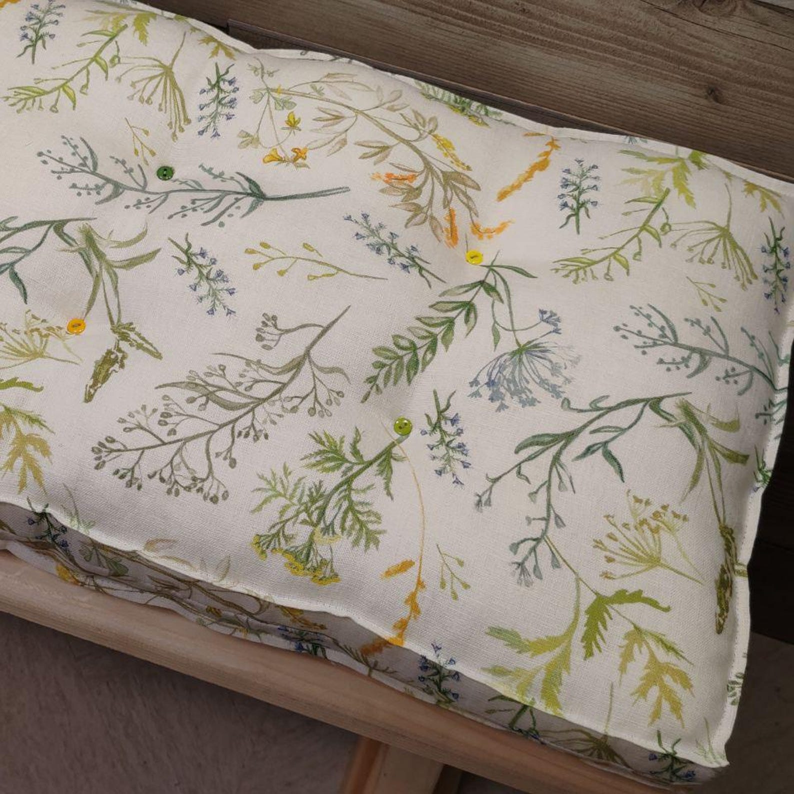 Custom Bench Cushion - Indoor & Outdoor Seat Pad - Window Seat Cushion ...