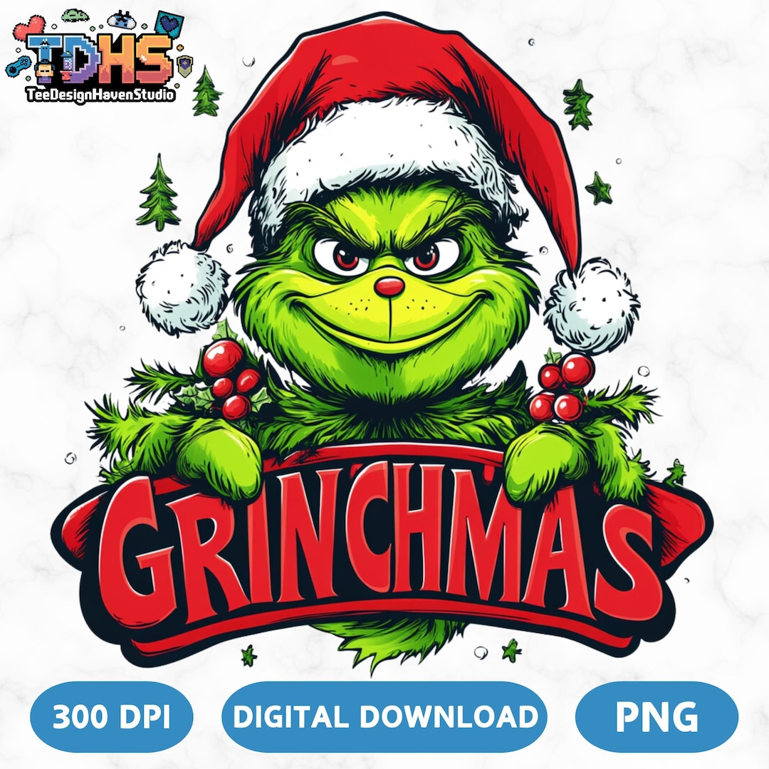 Grinchmas PNG, Merry Christmas Png, Xmas Holiday, Christmas Movies Png ...