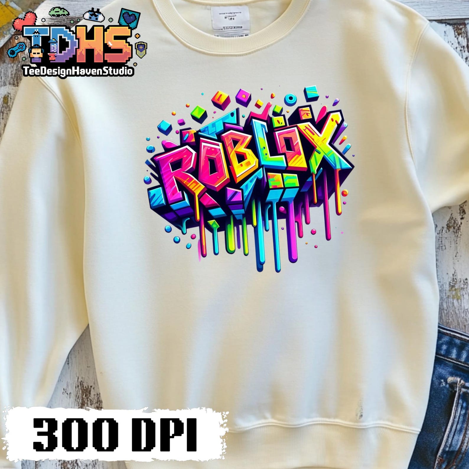 ROBLOX Png, Watercolor Splash Design, High Resolution Images, Instant ...