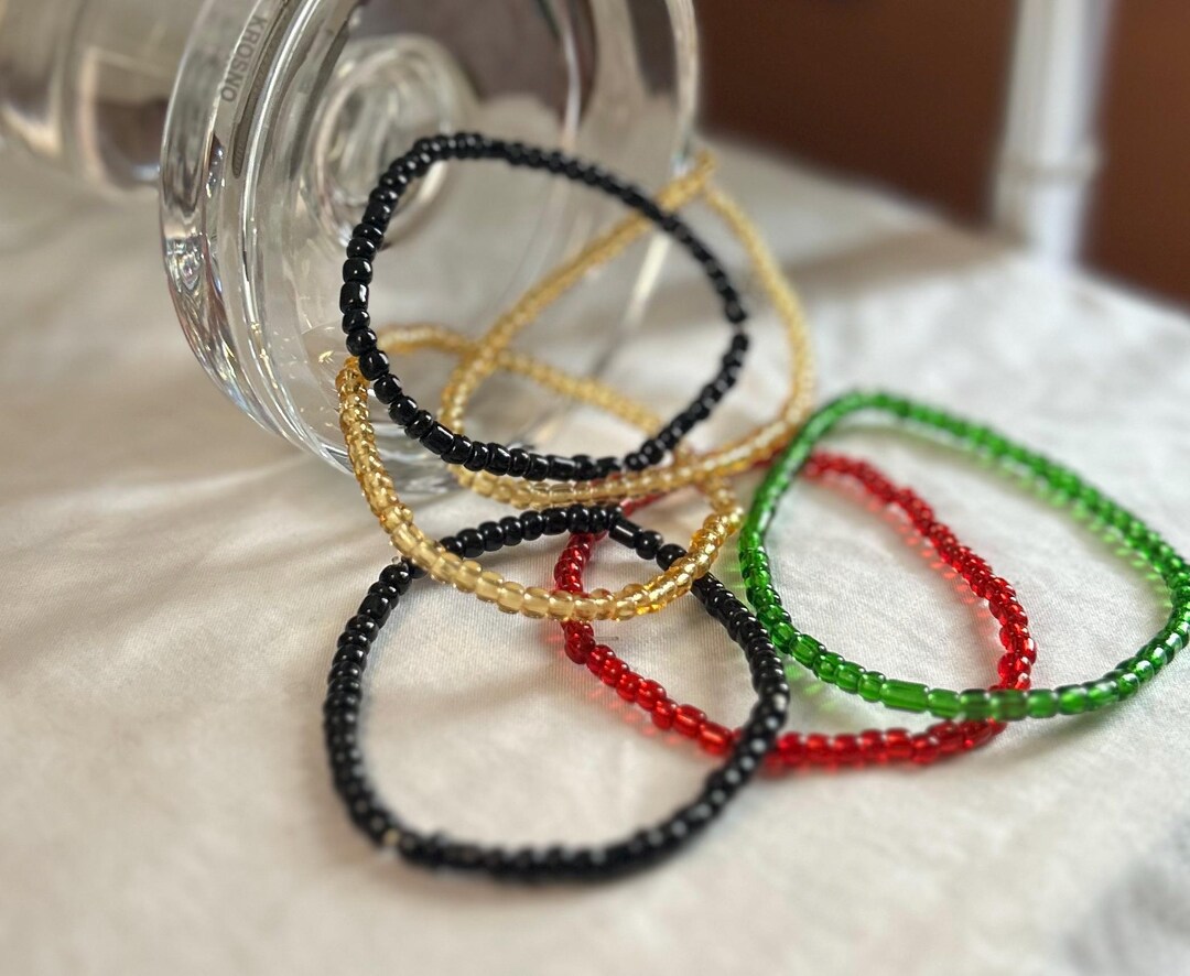 Handmade Custom Beaded Bracelts - Etsy