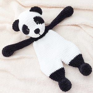 Cute Panda Crochet Patterns, Crochet Animal, Crochet Panda Sleeping Bag ...