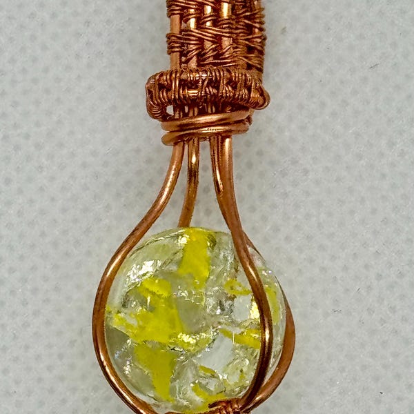 Wire Wrapped Marbles - Etsy