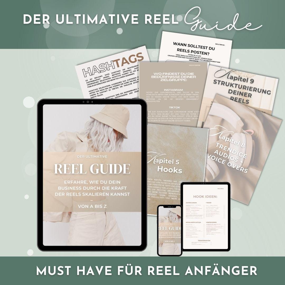 The Ultimate REEL Guide Learn All the Important Basics About Creating ...