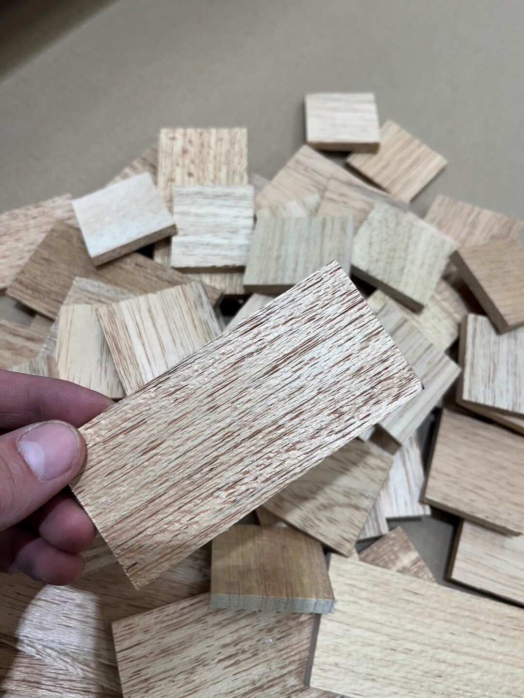 Craft Supplies Oak Timber Wooden Slats Hobby Craft Wood Working Arts ...