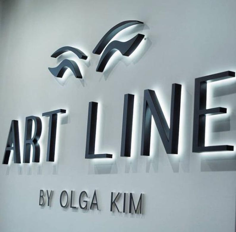 Custom Illuminated Signs, Indoor and Outdoor Backlit Signage, Custom ...