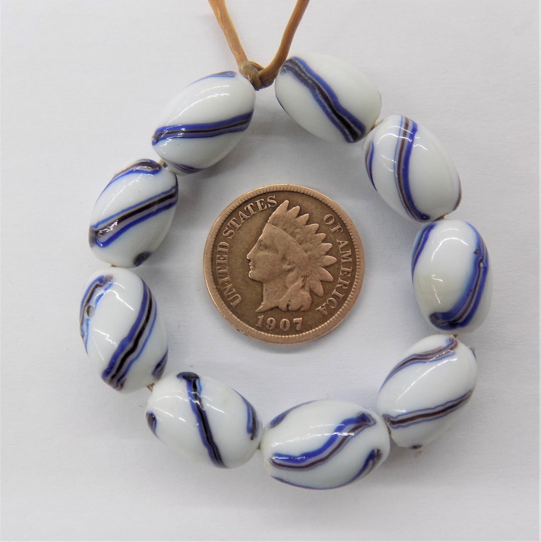 Great Lakes Delft Trade Beads - Etsy