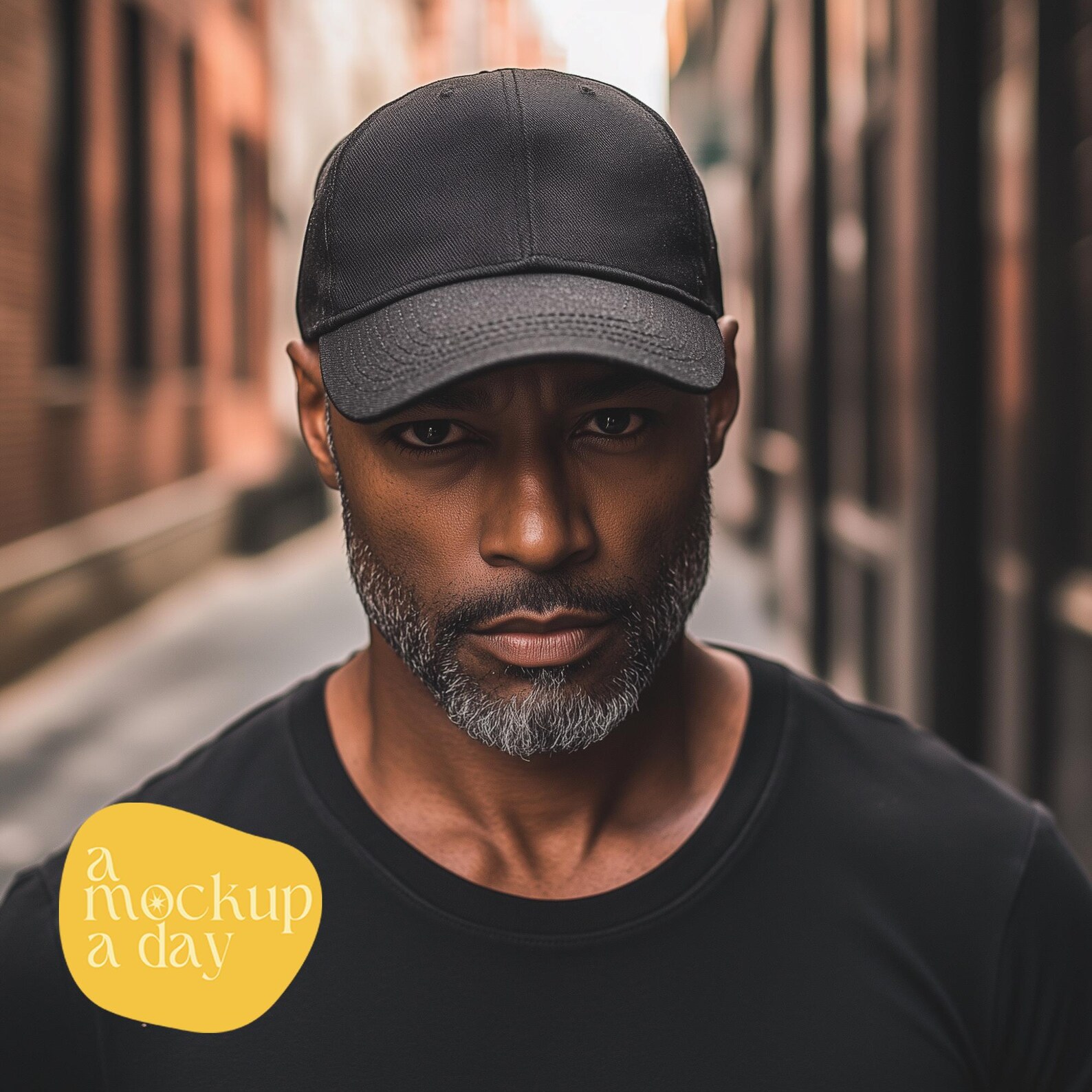 Baseball Hat Mockup | Trendy Hat Mockup | Mock up Cap| Black Modeling ...