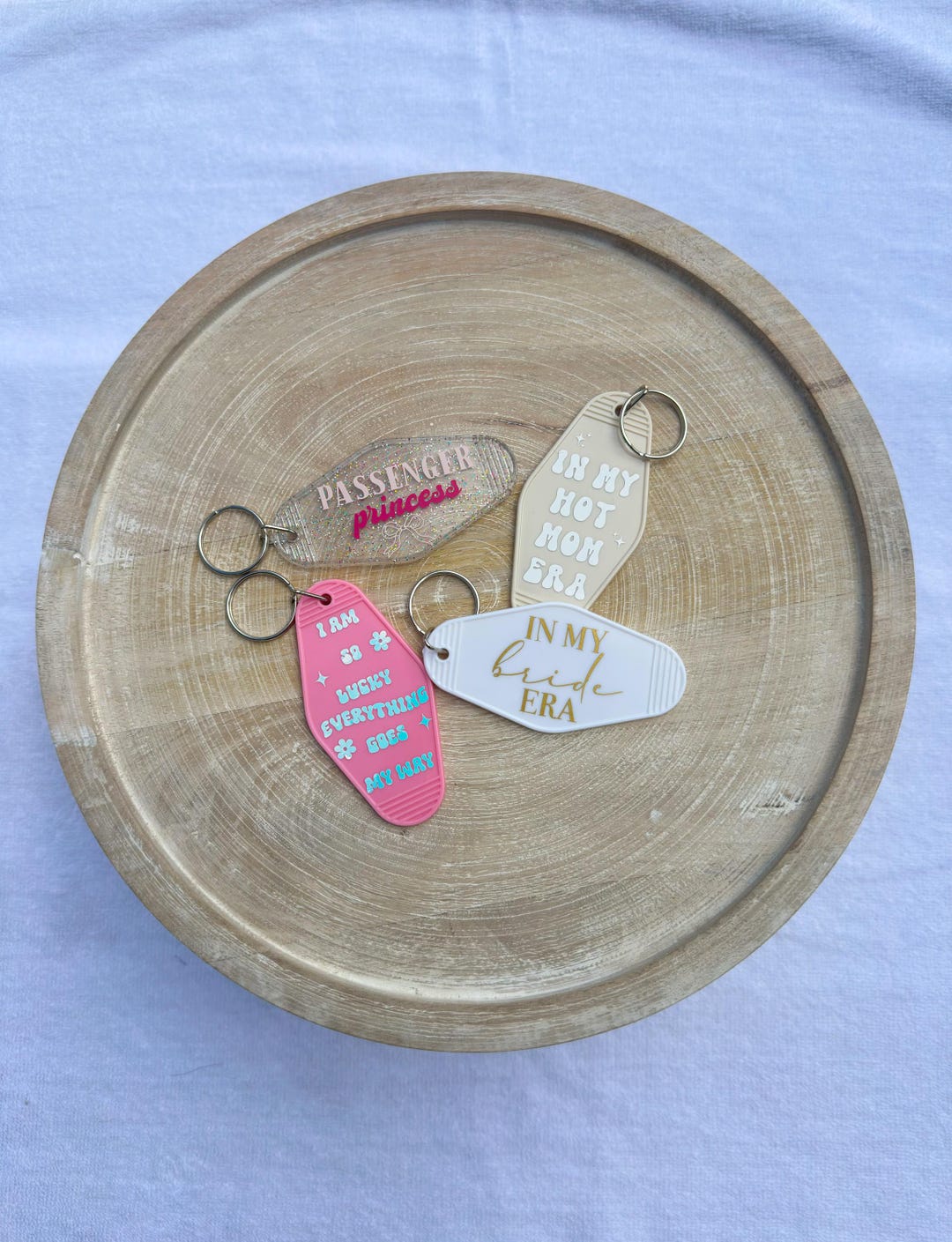 Custom Retro/motel Keychains - Etsy