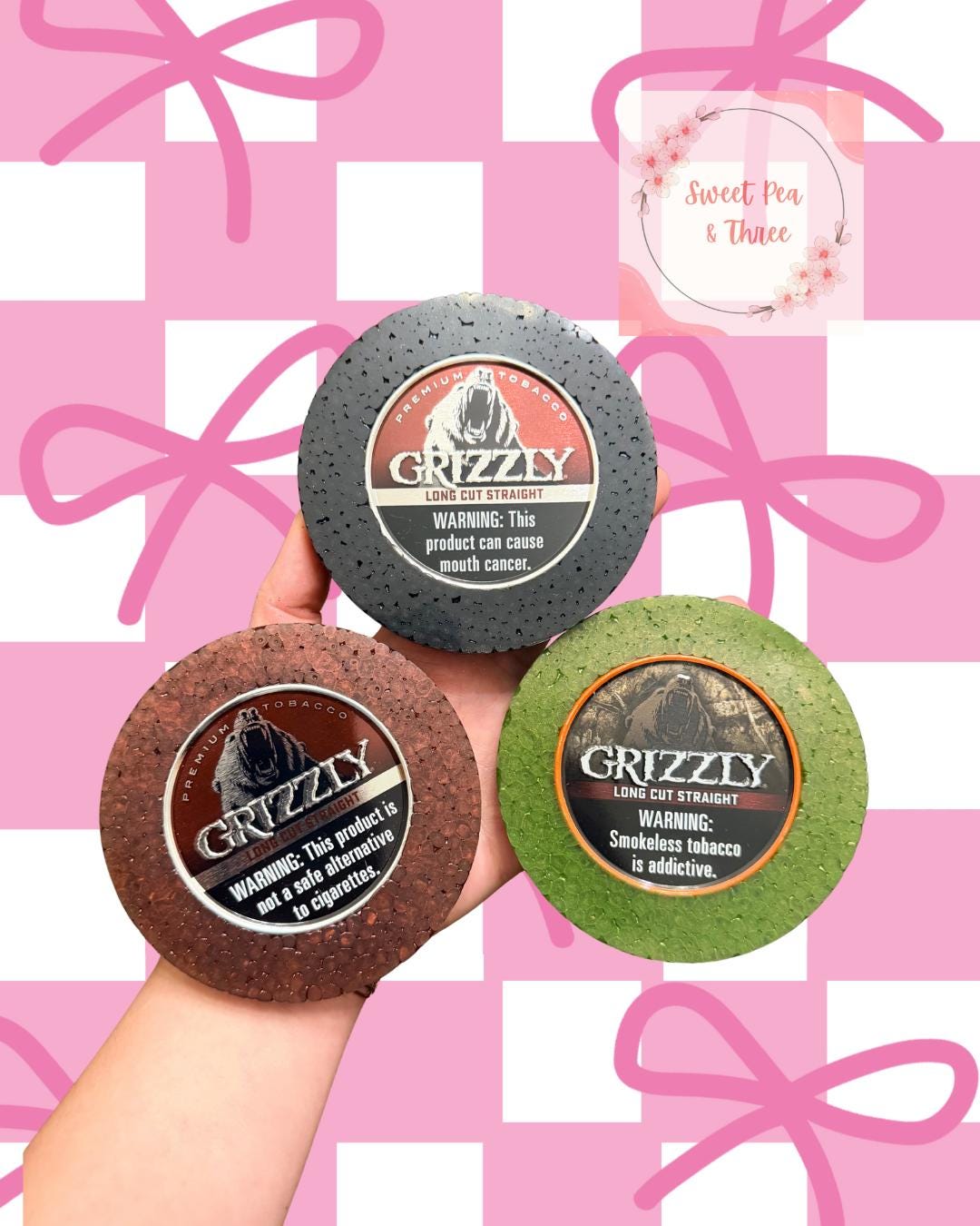 Tobacco Chew Can Lid Freshie, Manly Car Air Freshener - Etsy