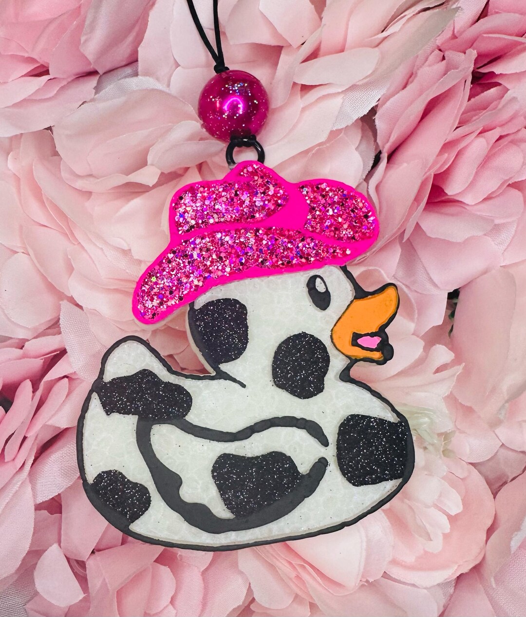 Cowprint Cowboy Duck Freshie, Duck Freshie, Animal Car Air Freshener ...