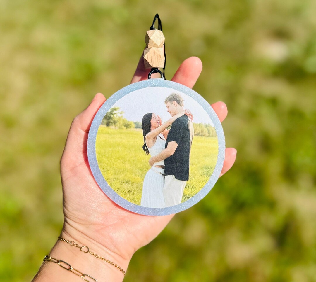 Custom Photo Freshie, Personalized Photo Freshie, Car Air Freshener ...