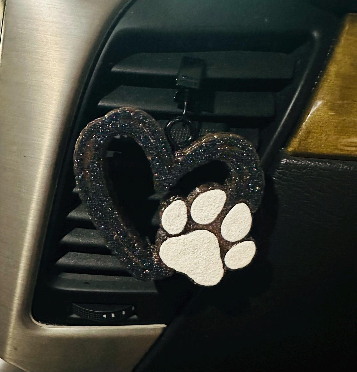 Dog Paw With Heart Vent Clip Set of 2, Car Freshie Set, Car Scents, Air ...