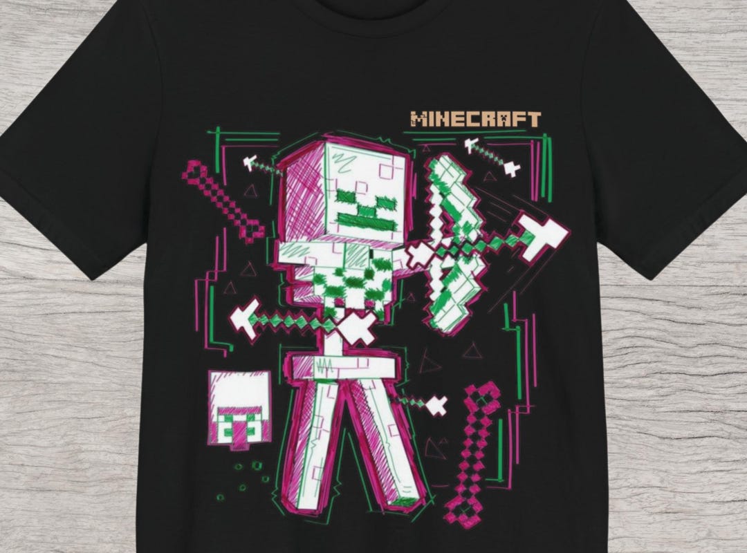 Minecraft Shirt Minecraft T Shirt Minecraft Clothing Gift for Teen Gift ...