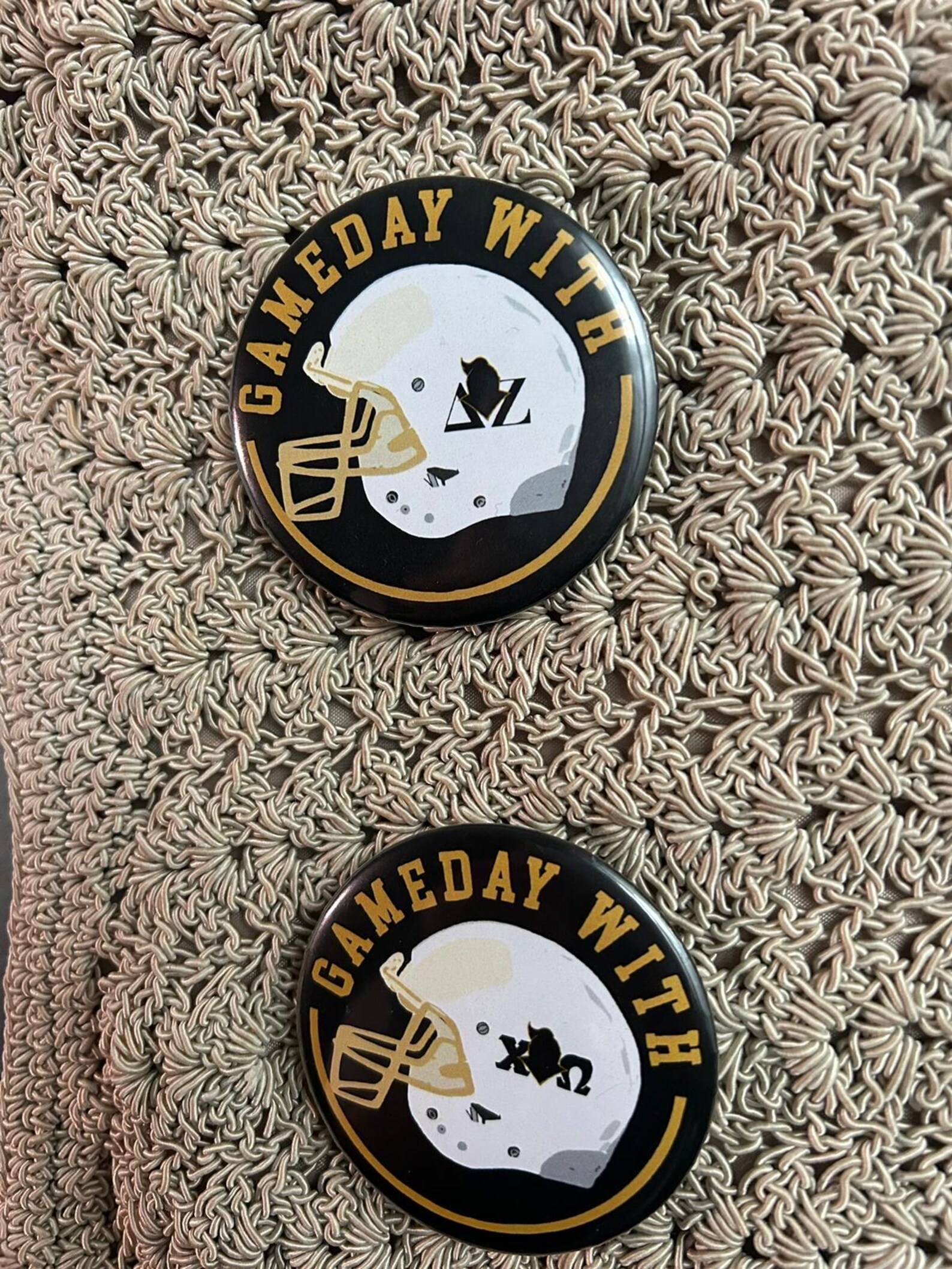 Custom Sorority Gameday Button - Etsy