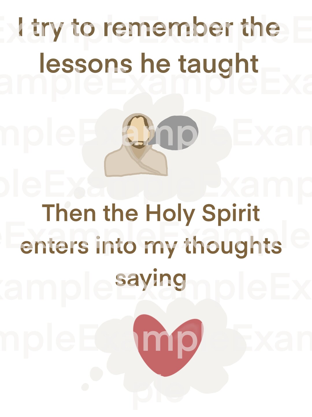 I’m Trying to Be Like Jesus Primary Sing Along - Etsy