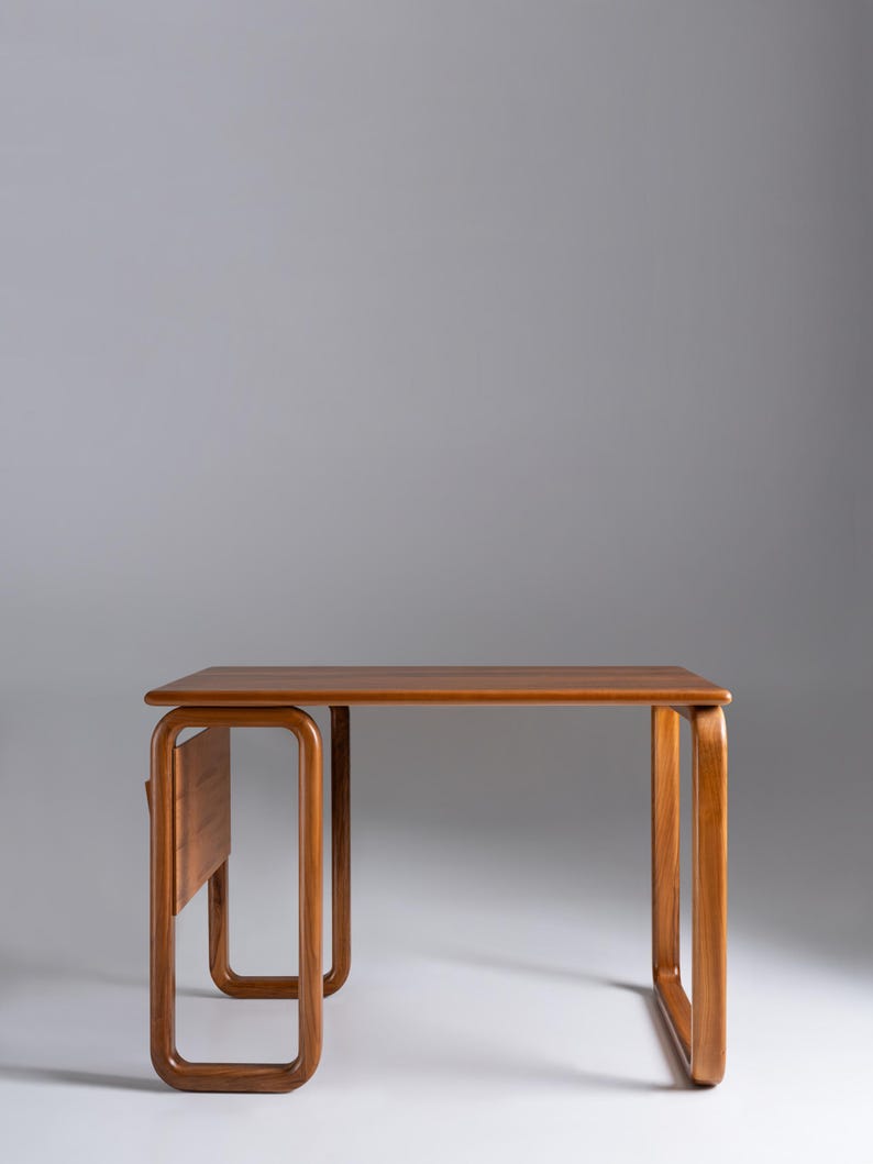 Handmade Solid Walnut Study Desk – Custom Size Office Table – Free ...