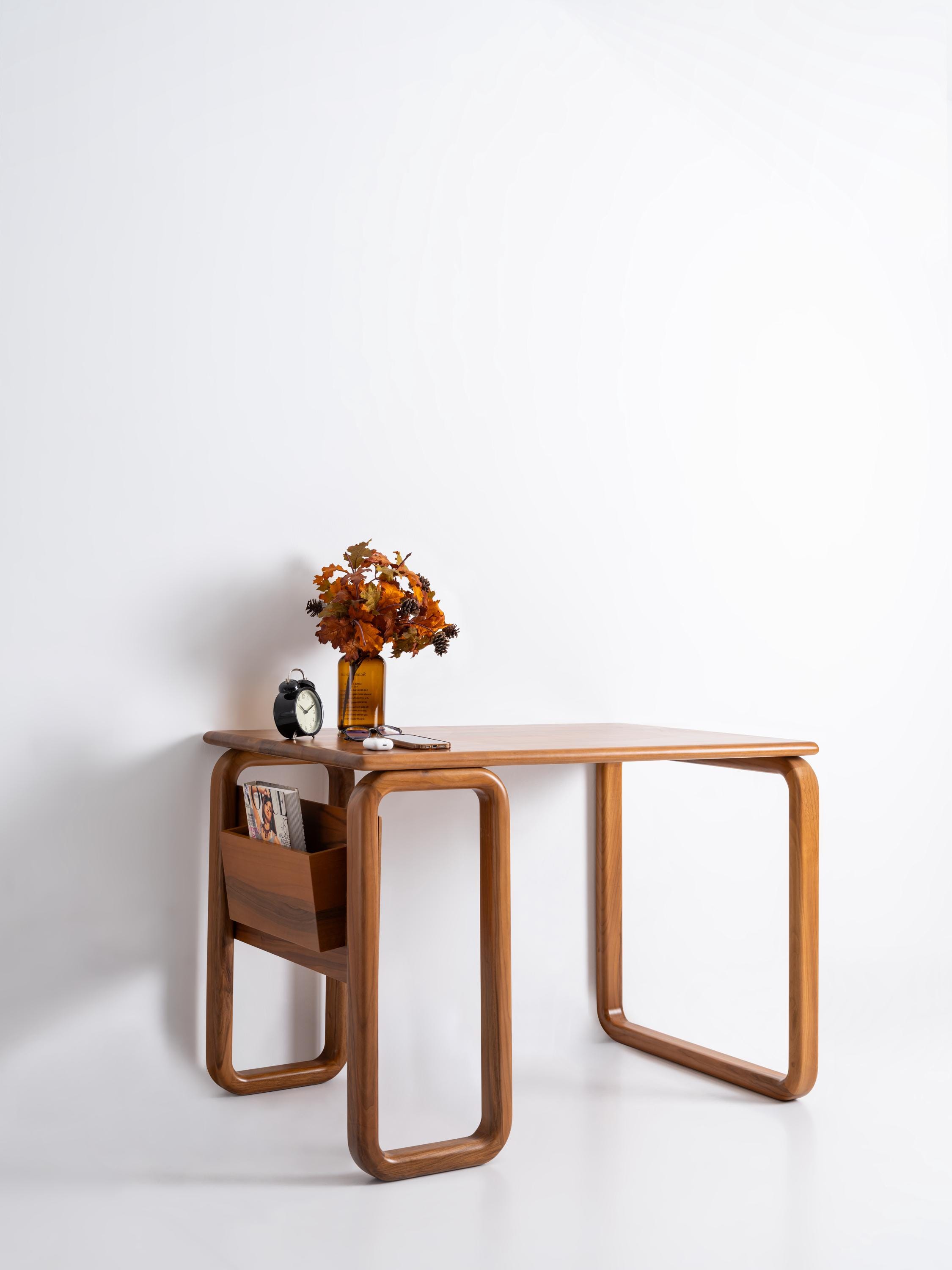 Handmade Solid Walnut Study Desk – Custom Size Office Table – Free ...
