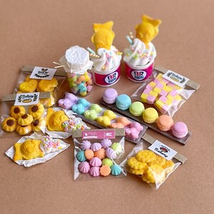 A Miniature Set With Rainbow Sweets, Scale 1 to 12 - Etsy