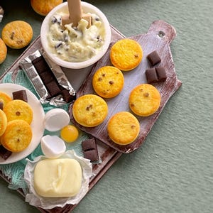 A Miniature Cookie Preparation Kit on a Scale From 1 to 12 - Etsy