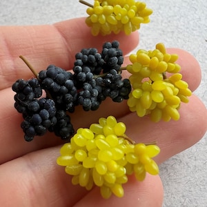 Miniature Grapes 4 Pc - Etsy