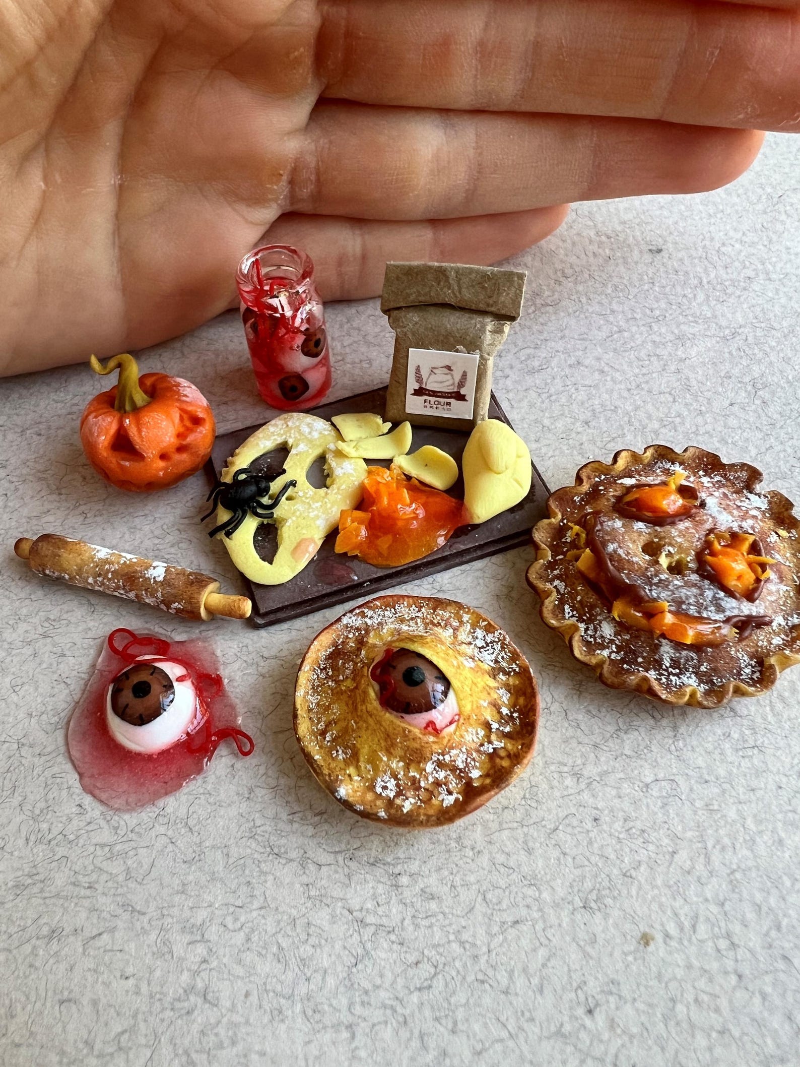 Doll Miniature for Halloween - Etsy