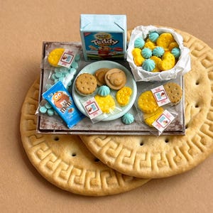 A Miniature Set of Cookies on a Scale From 1 to 12 - Etsy