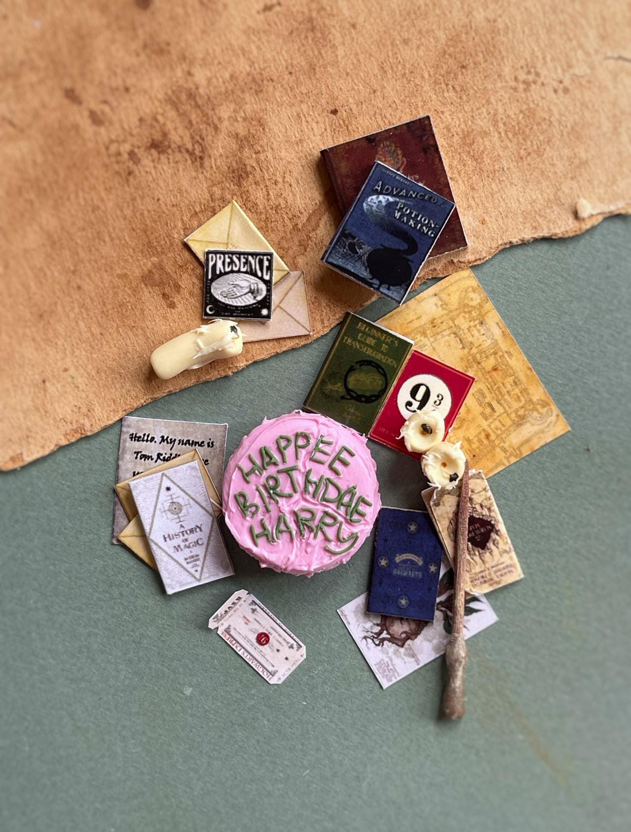 Miniature Wizard Set, Scale 1/12 - Etsy