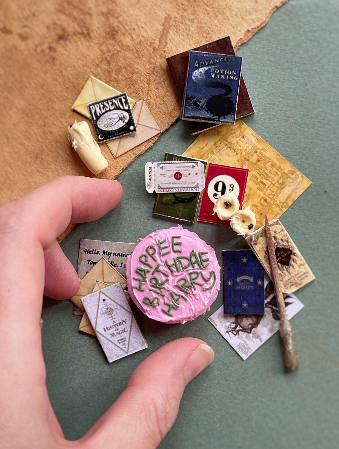 Miniature Wizard Set, Scale 1/12 - Etsy