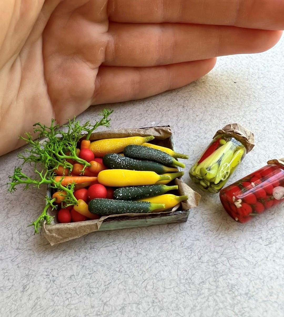 Miniature Vegetable - Etsy