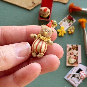 Miniature Vintage Bears on a Scale From 1 to 12 - Etsy