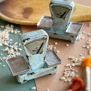 Miniature Vintage Scales on a Scale 1 to 12 - Etsy UK