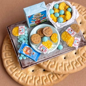 A Miniature Set of Cookies on a Scale From 1 to 12 - Etsy