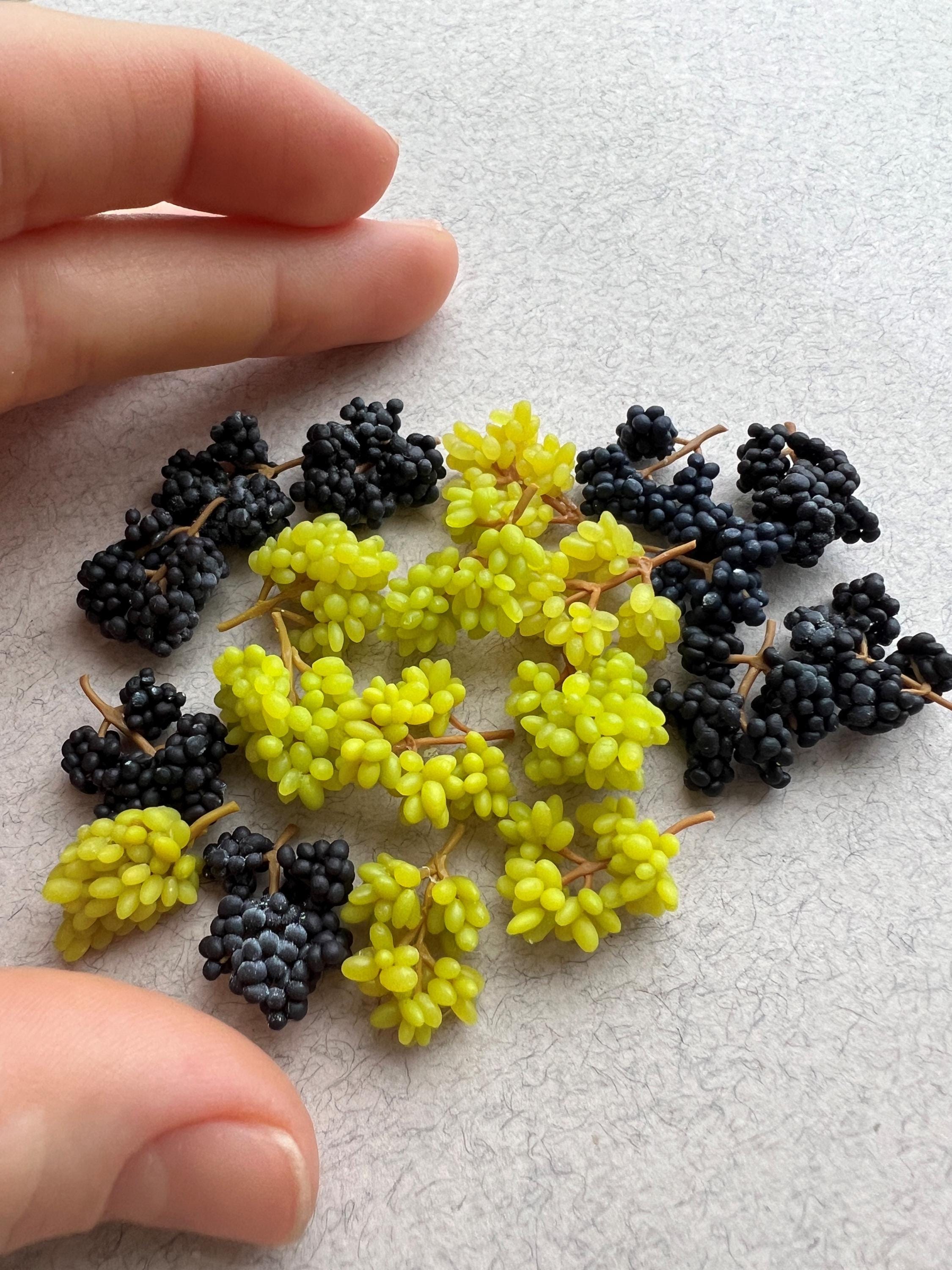 Miniature Grapes 4 Pc - Etsy