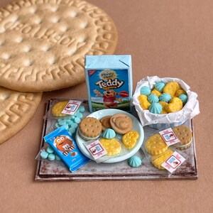 A Miniature Set of Cookies on a Scale From 1 to 12 - Etsy