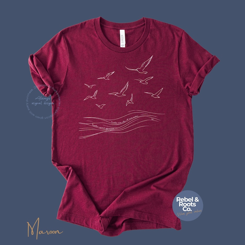 Feminist Political T-shirt: Subtle Activism With Hidden Message - Etsy