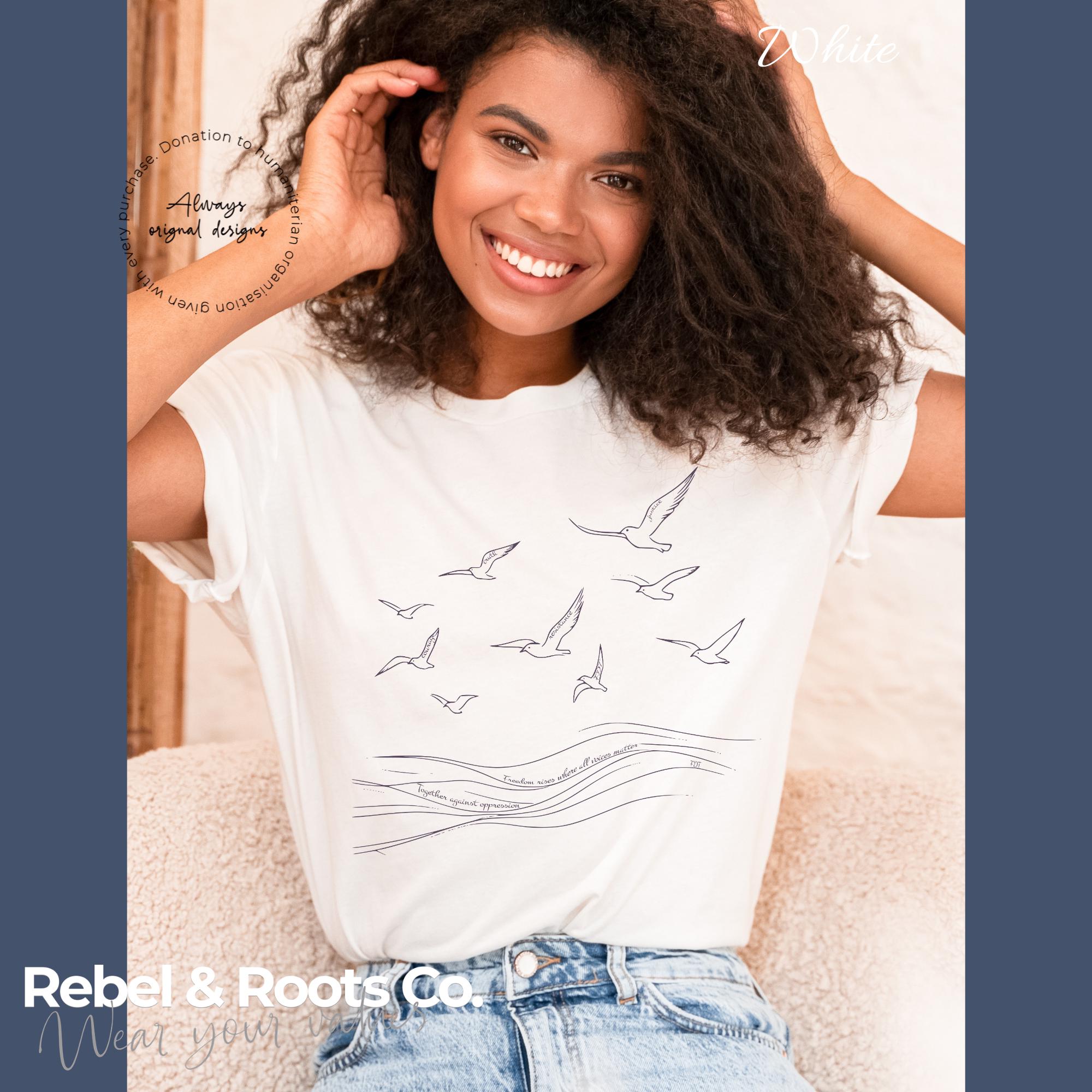 Feminist Political T-shirt: Subtle Activism With Hidden Message - Etsy