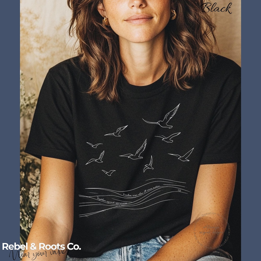 Feminist Political T-shirt: Subtle Activism With Hidden Message - Etsy