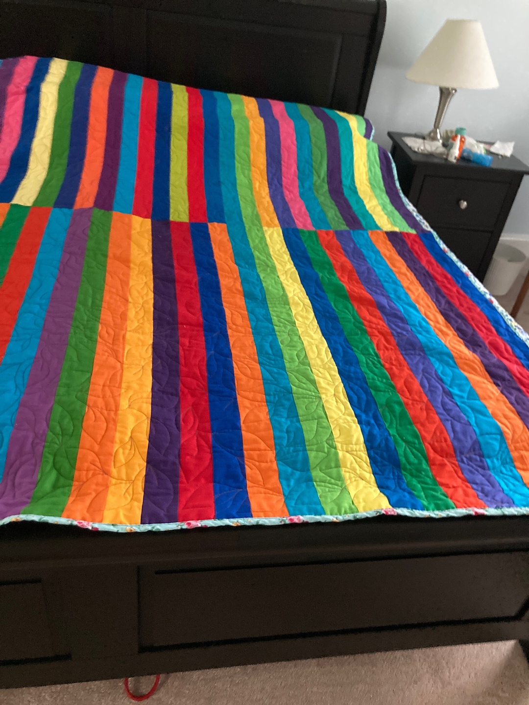 Rainbow Pride Quilt - Inventory Reduction - Etsy