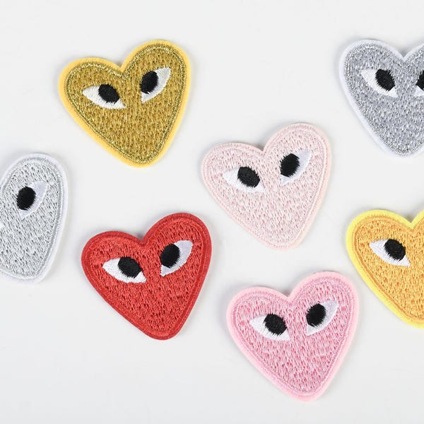 Heart Patches - Etsy
