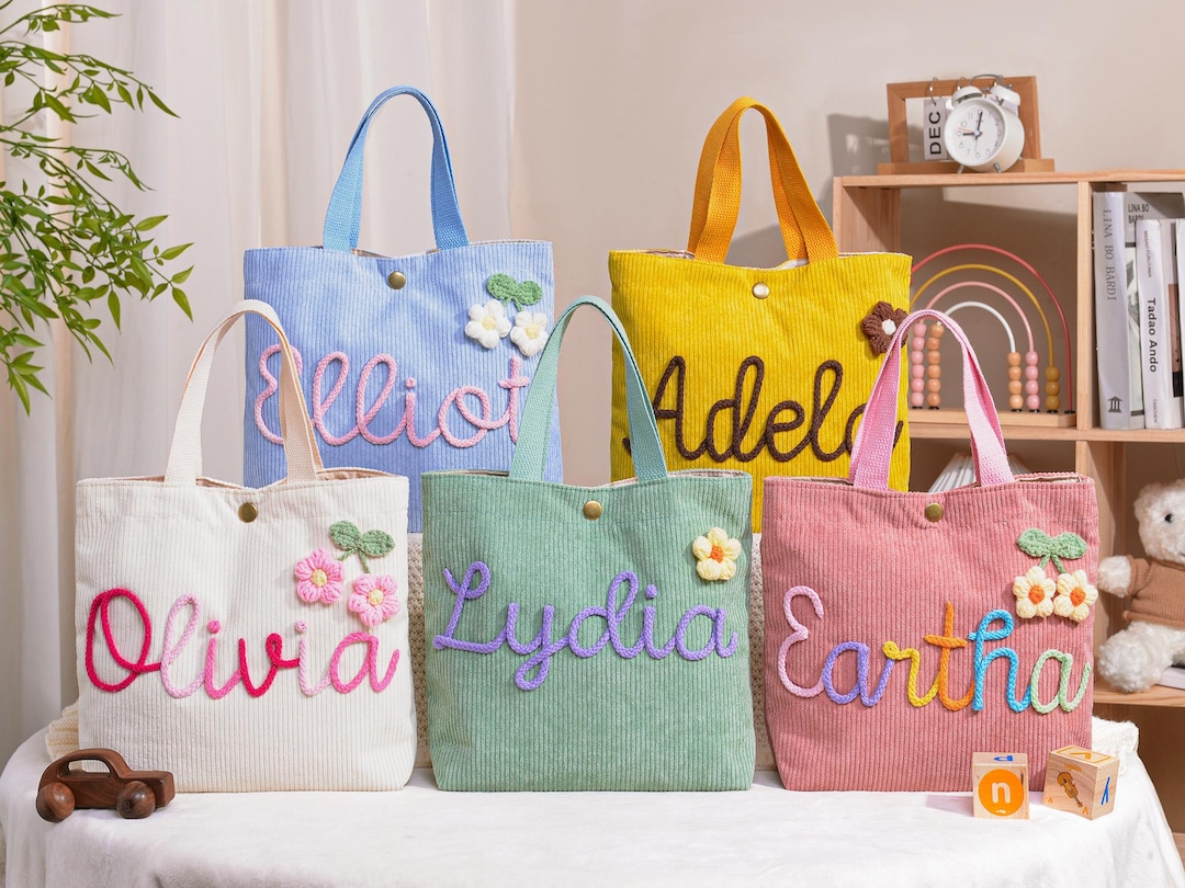 Personalized Name Handbag,custom Children's Gift,custom Name Handbag ...