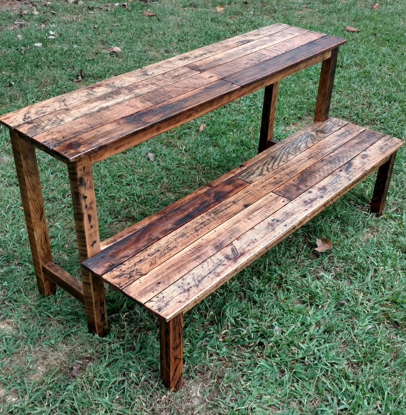 Rustic Reclaimed Pallet Wood Plant Stand - Two or Three Shelf - Etsy