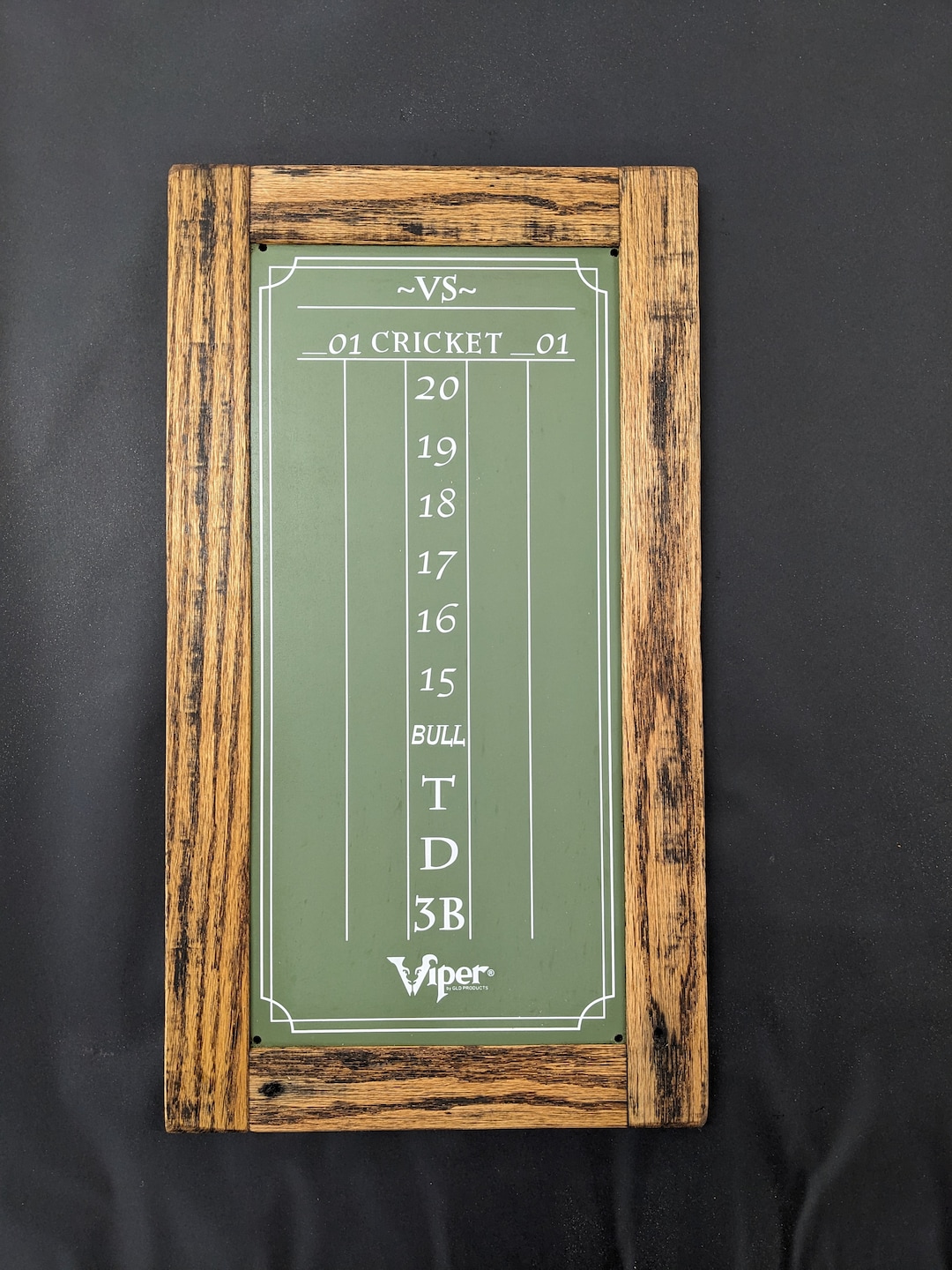 Dart Board Scoreboard Chalkboard Reclaimed Wood - Etsy